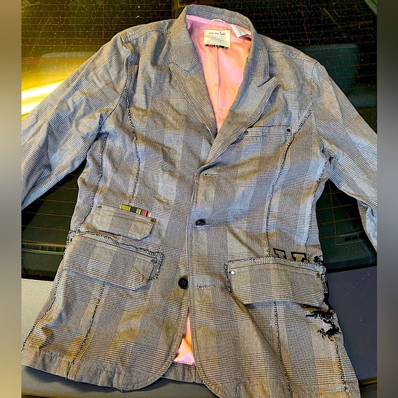 Triple Five Soul | Jackets & Coats | Triple 5 Soul Cut And Sew Blazer ...